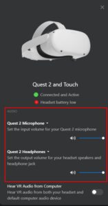 Oculus Quest 2 Mic Not working - VR Heaven